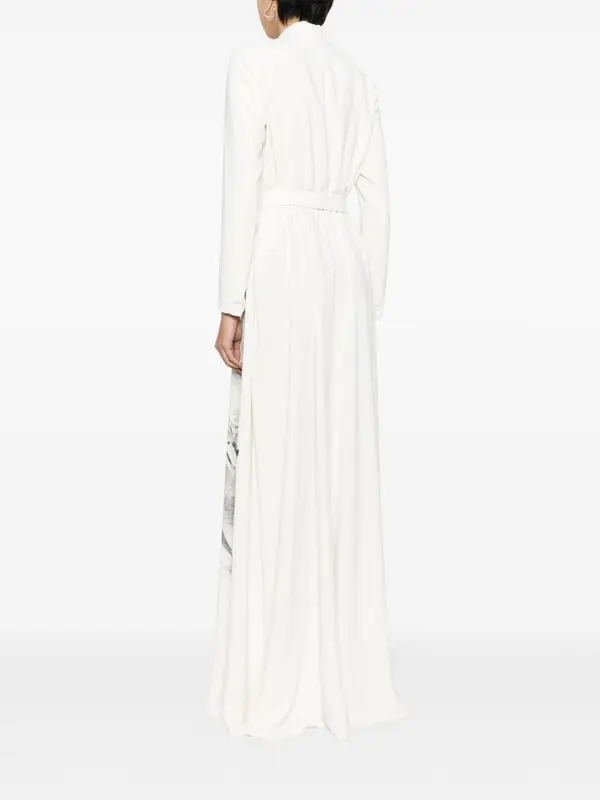 SAIID KOBEISY Floral-print Kaftan Dress