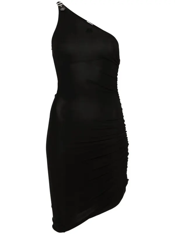 COURREGES Asymmetric Gathered Dress