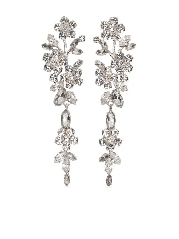 JENNIFER BEHR Verlee Drop Earrings - Silver