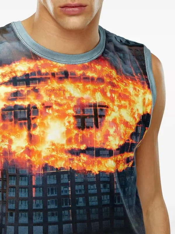 DIESEL® Biscoup Cotton Tank Top