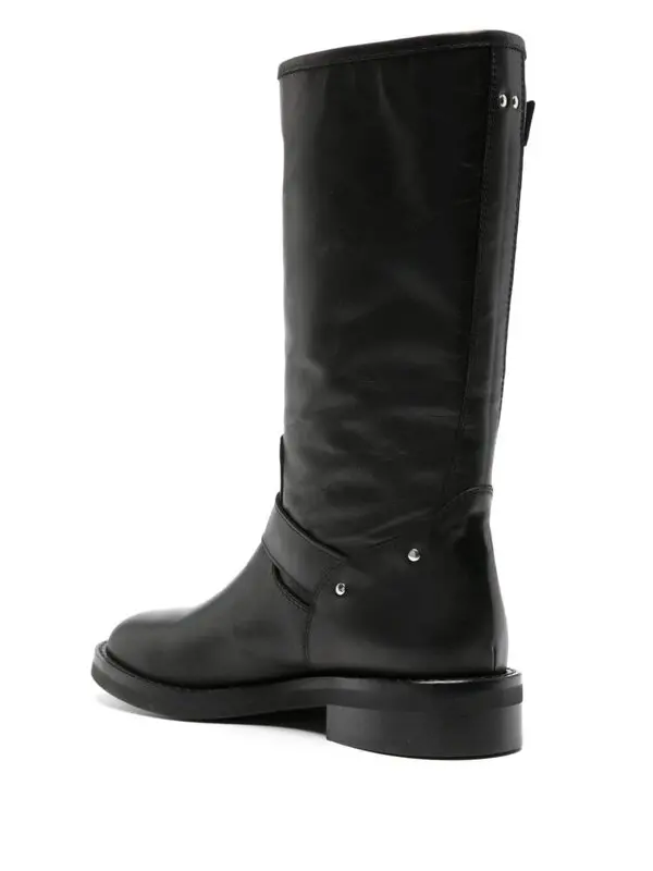 VIA ROMA 15 Malibu Mid-calf Leather Boots