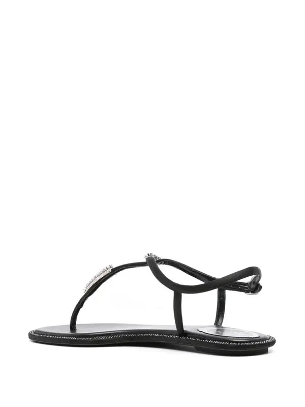 Rene Caovilla Katy Crystal-embellished Thong Sandals