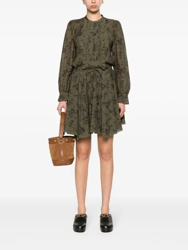 Zadig&Voltaire Ranil Floral-print Mini Dress