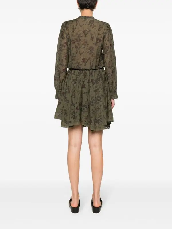 Zadig&Voltaire Ranil Floral-print Mini Dress