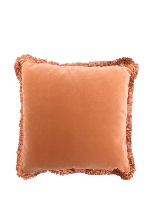 SOHO HOME Margeaux Velvet Cushion - Brown