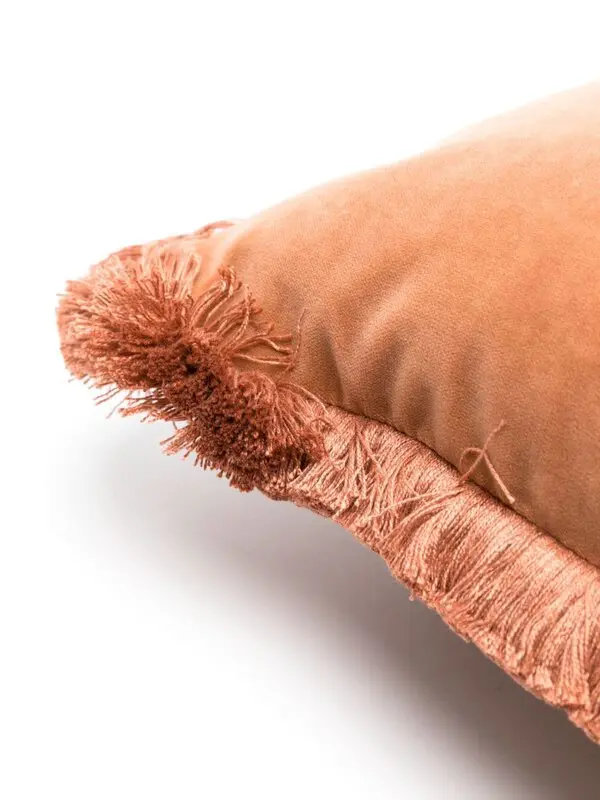 SOHO HOME Margeaux Velvet Cushion - Brown