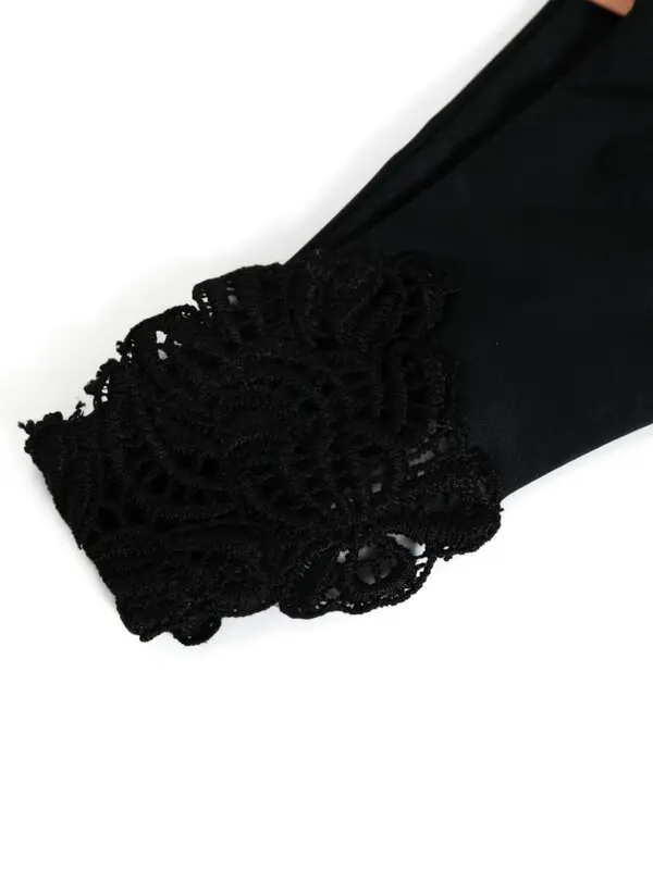 Ermanno Scervino Floral-lace Bikini Bottoms