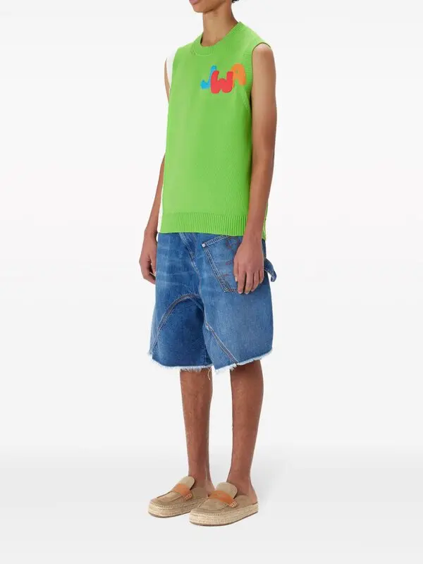 JW Anderson Two-tone Knitted Vest