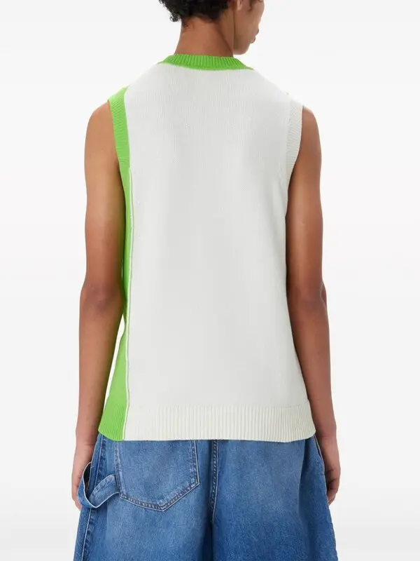 JW Anderson Two-tone Knitted Vest