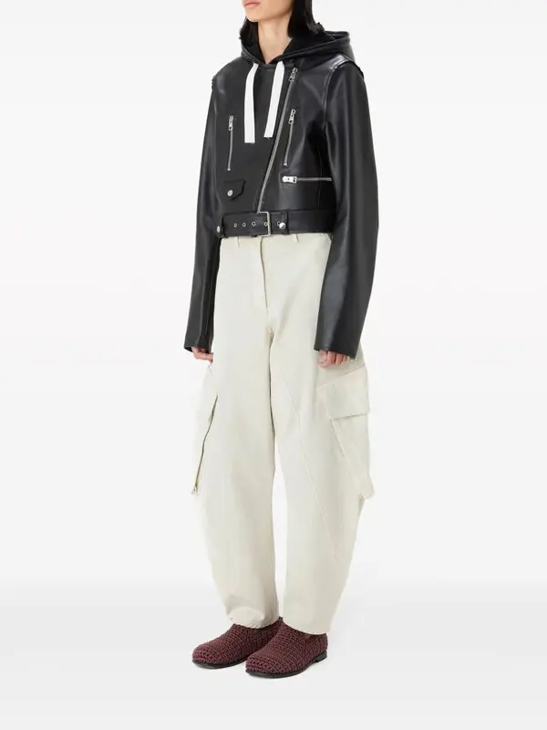 JW Anderson Twisted Cargo Jeans - Neutrals