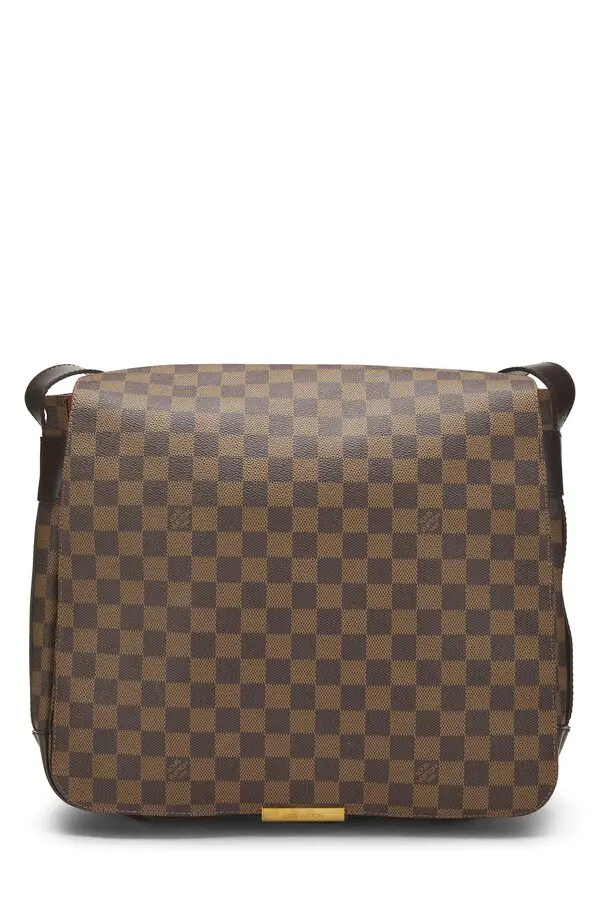 LOUIS VUITTON Damier Ebene Bastille Messenger Bag - Brown