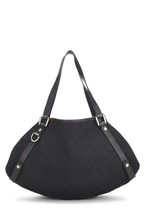 Gucci Original Gg Canvas Abbey Tote - Black