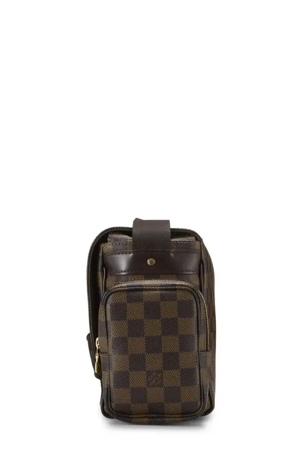 LOUIS VUITTON Damier Ebene Melville Messenger