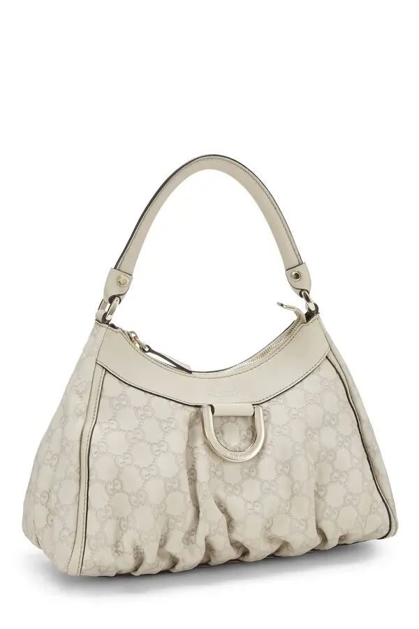Gucci Guccissima Leather Abbey D-ring Shoulder Bag