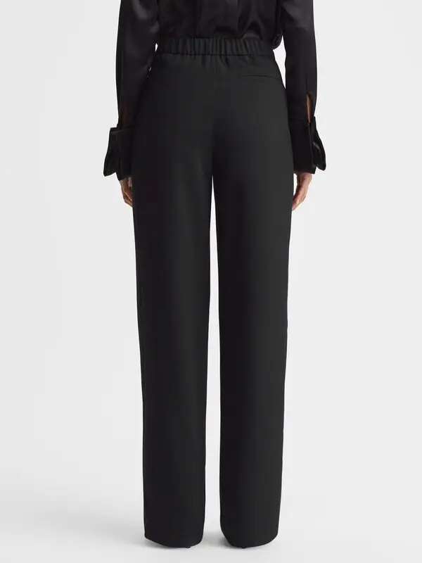 REISS Aleah Wide Leg Trousers