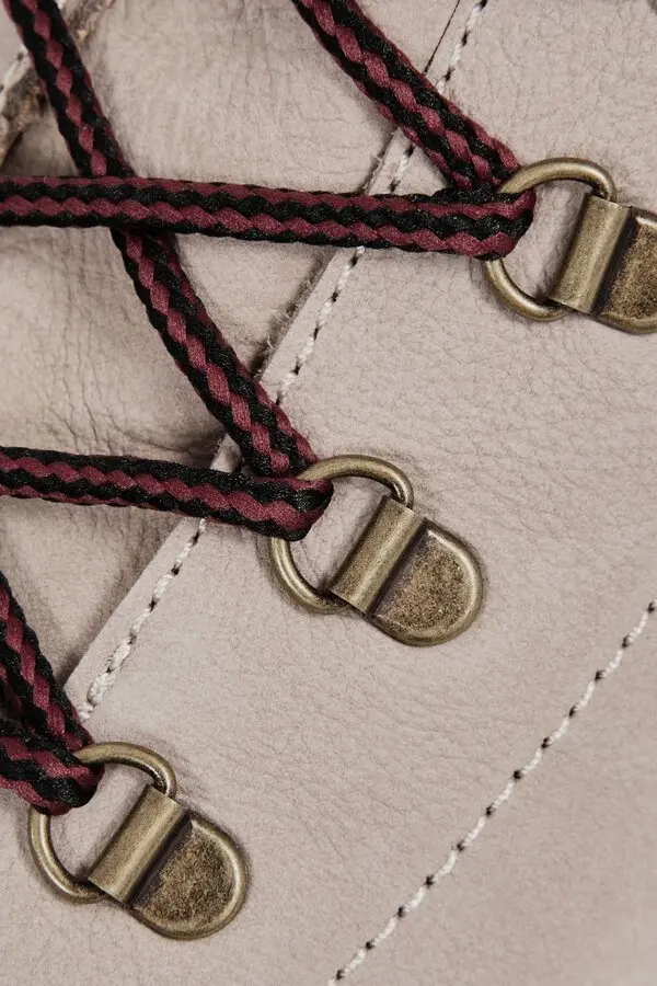 REISS Ashdown Leather Hiking Boots