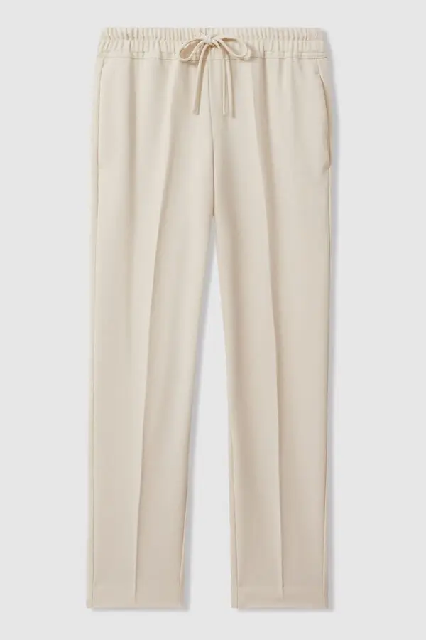 REISS Tapered Pull-on Trousers
