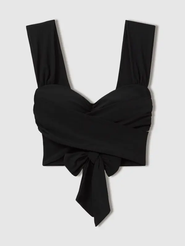 REISS Cristina Wrap Bikini Top