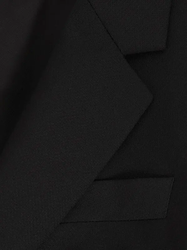 REISS Haisley Petite Single Breasted Suit Blazer - Black