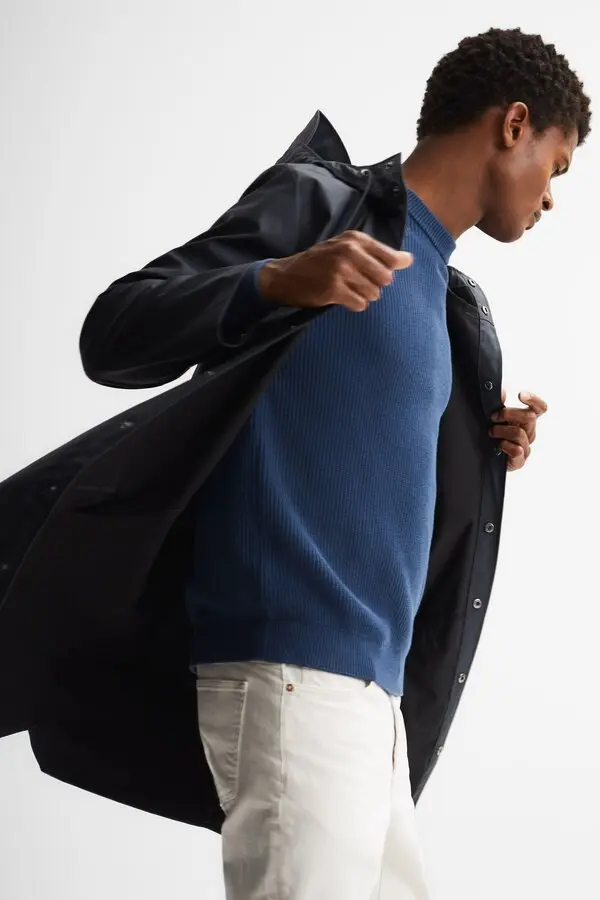 Rains Longline Hooded Raincoat