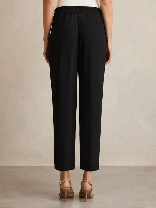 REISS Tapered Pull-on Trousers