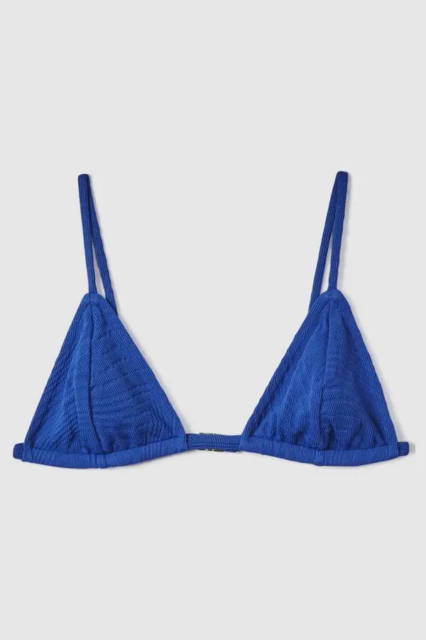 FELLA Hunter Bandeau Bikini Top - Blue