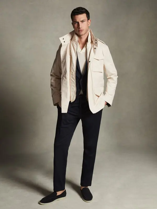 REISS X Mclaren Formula 1 Team Grid Field Jacket