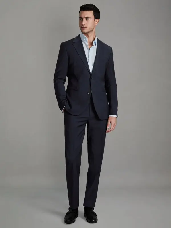REISS Hope Slim-fit Wool-blend Suit Trousers