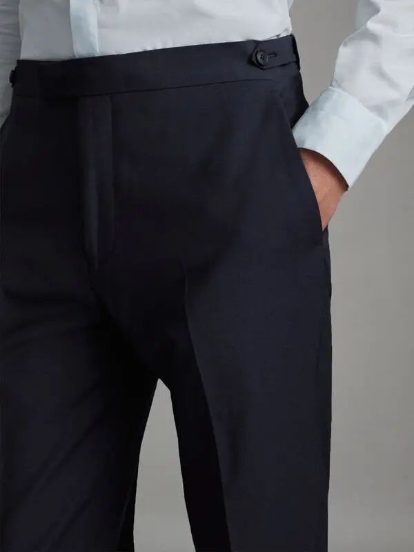 REISS Hope Slim-fit Wool-blend Suit Trousers