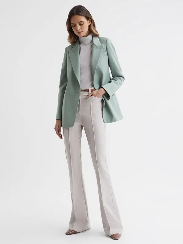 REISS Wool-blend Single-breasted Blazer