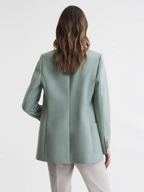 REISS Wool-blend Single-breasted Blazer