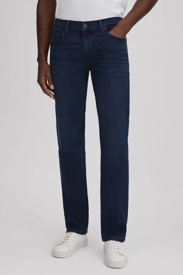 Paige Federal Regular Fit Straight Leg Jeans - Damon
