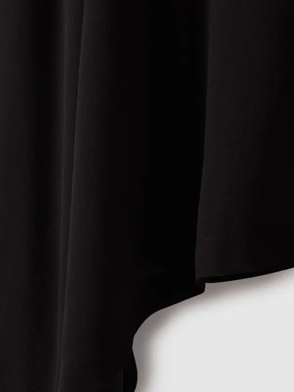 REISS Anya Sheer Draped Sleeve Cover Up