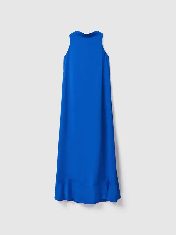 REISS Dina Tie Neck Maxi Dress
