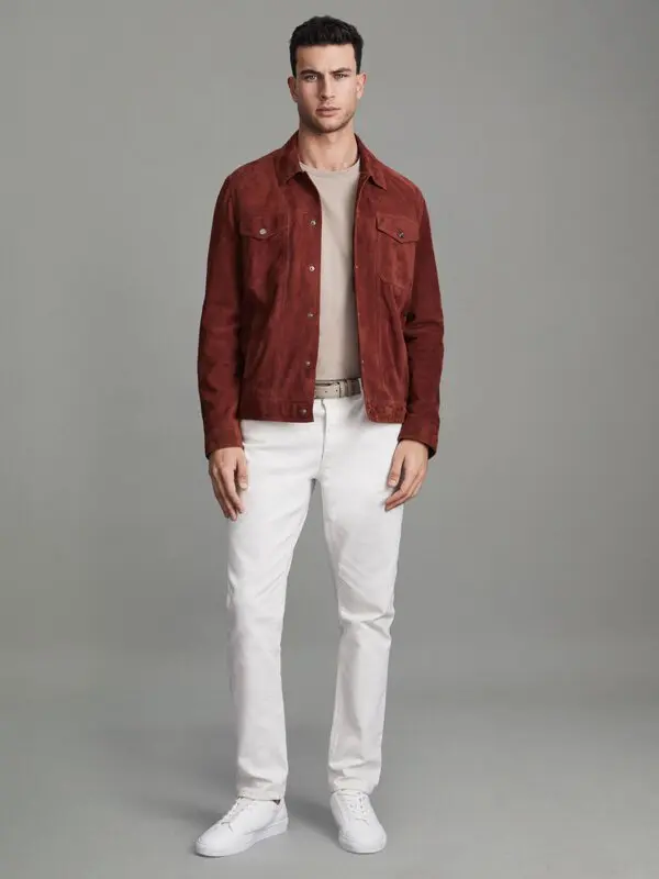 REISS Melrose Cotton Crew Neck T-shirt
