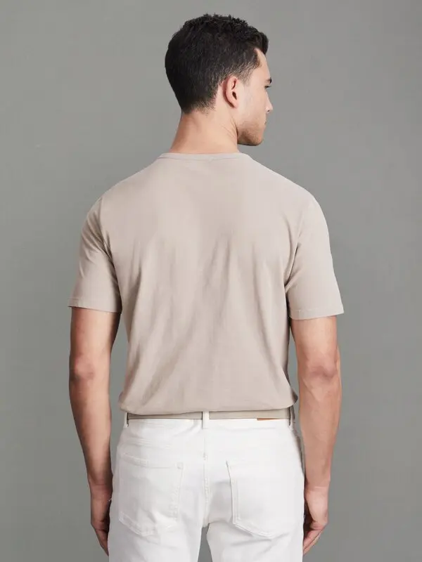 REISS Melrose Cotton Crew Neck T-shirt
