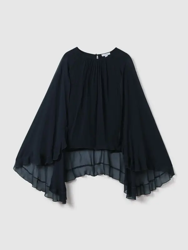 REISS Francesca Cape-style Top