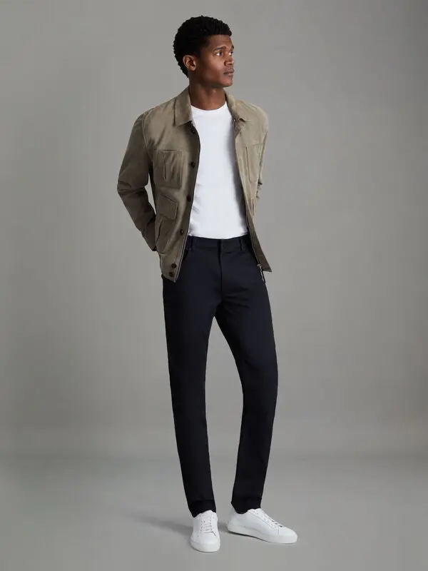 REISS Deep Slim Fit Jeans