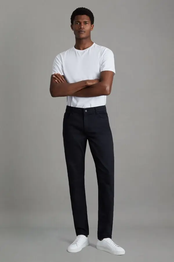 REISS Deep Slim Fit Jeans