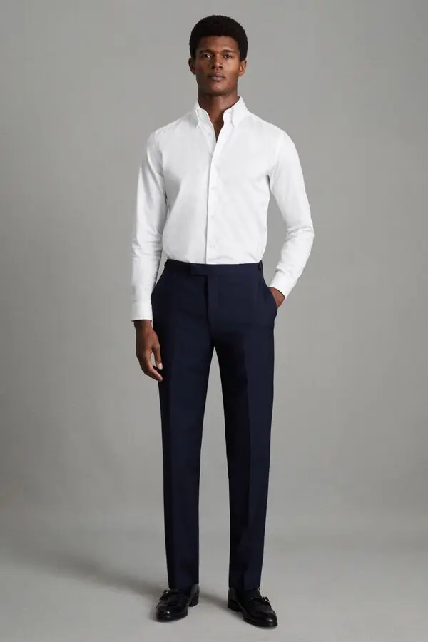 REISS Redknapp Slim Fit Cotton Button-down Shirt