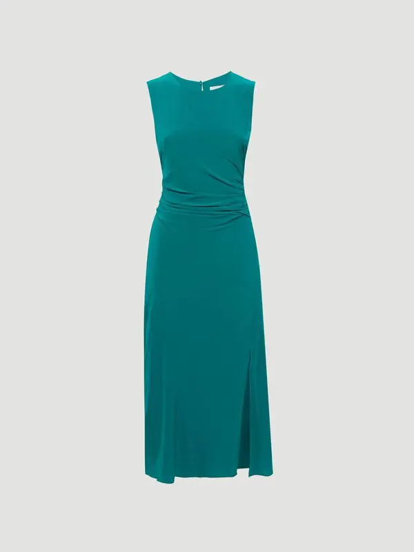 REISS Lexi Bodycon Ruched Midi Dress