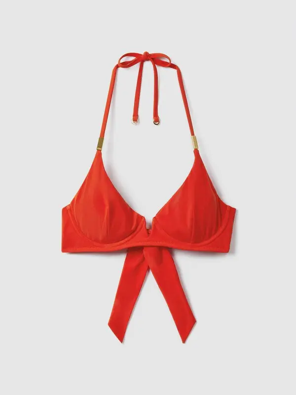 REISS Aubrey Underwire Bikini Top