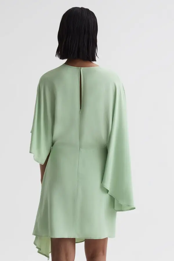 reiss mint green dress Reiss Doriana High Neck Dress, Mint