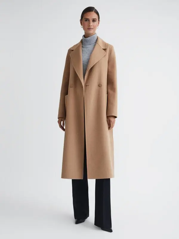 REISS Long Wool-blend Coat