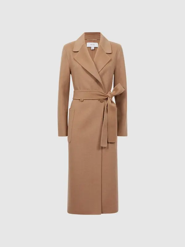 REISS Long Wool-blend Coat