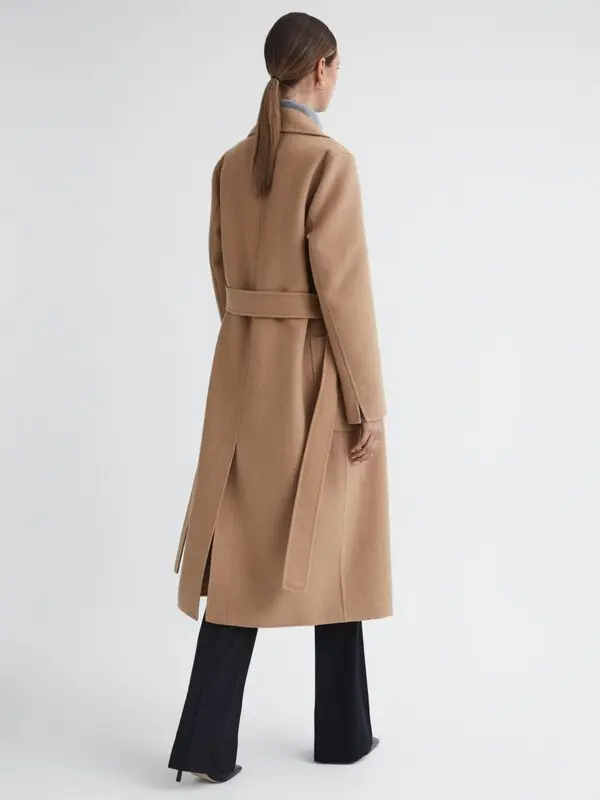 REISS Long Wool-blend Coat