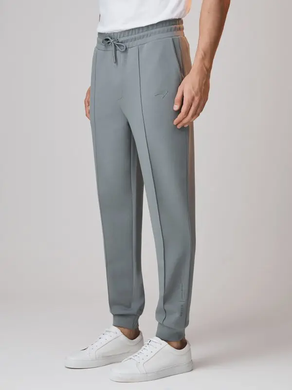 REISS X Mclaren F1 Team Monzax Mclaren F1 Team Mclaren F1 Interlock Jersey Drawstring Joggers - Sage