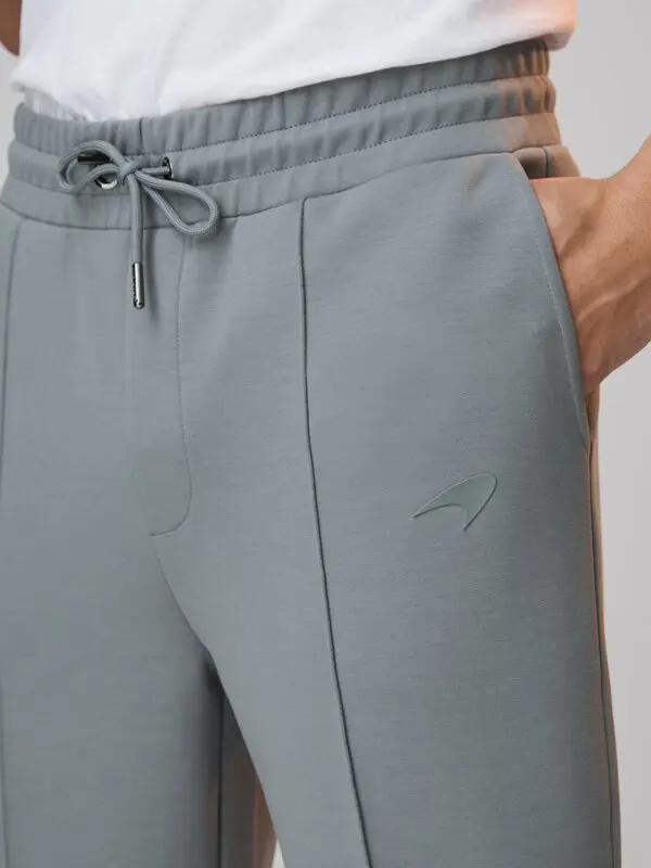 REISS X Mclaren F1 Team Monzax Mclaren F1 Team Mclaren F1 Interlock Jersey Drawstring Joggers - Sage