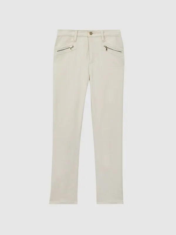 Paige Cindy High-rise Straight-leg Jeans