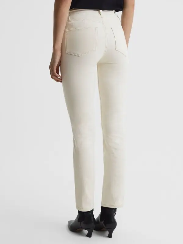 Paige Cindy High-rise Straight-leg Jeans